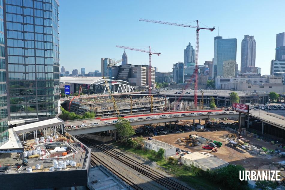 Photos: Where Centennial Yards stands, 420 days before World Cup begins | Urbanize Atlanta